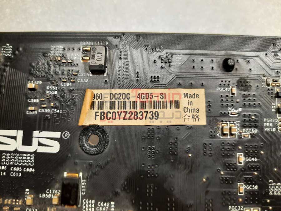 تعمیر کارت گرافیک Asus N960 مرکز تعمیرات دیجی تعمیر